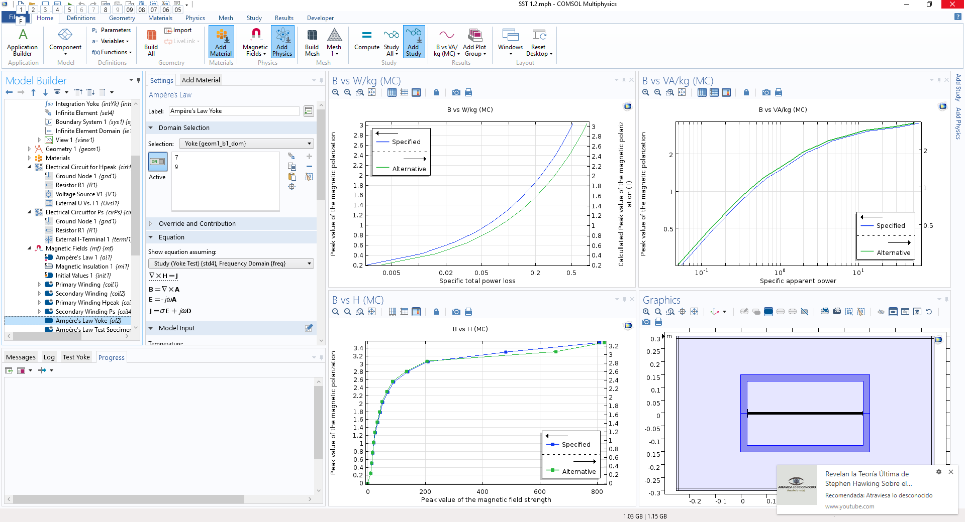 Single Sheet Tester (SST) – Accuracy FEA